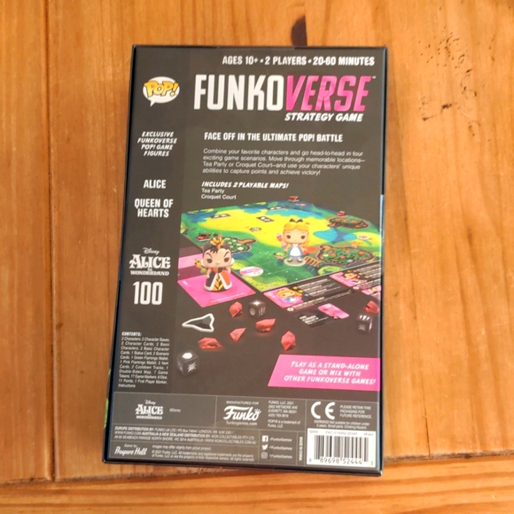 Funko | Games | New In Box Funkoverse Disneys Alice In Wonderland ...